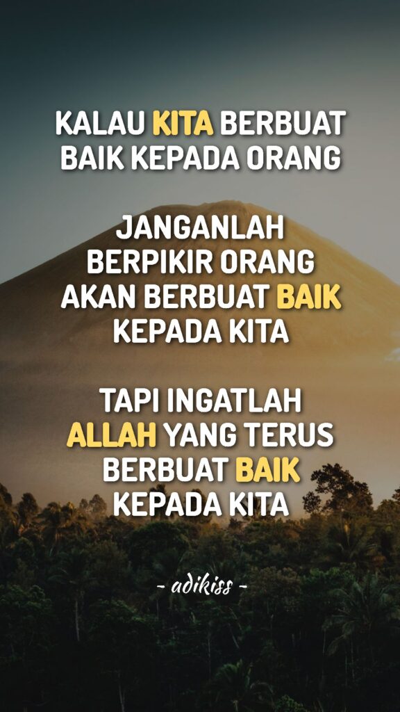Berbuat Baik | Adikiss.net